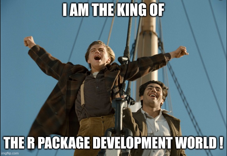 Créer un package R et le versionner avec VSCode ? Mission possible ... Créer un package R et le versionner avec VSCode ? Mission possible ...