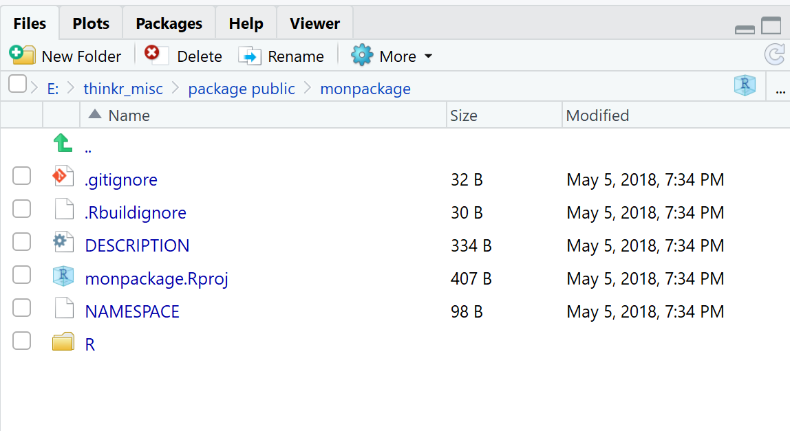 Créer un package R en quelques minutes - ThinkR - Certification ...