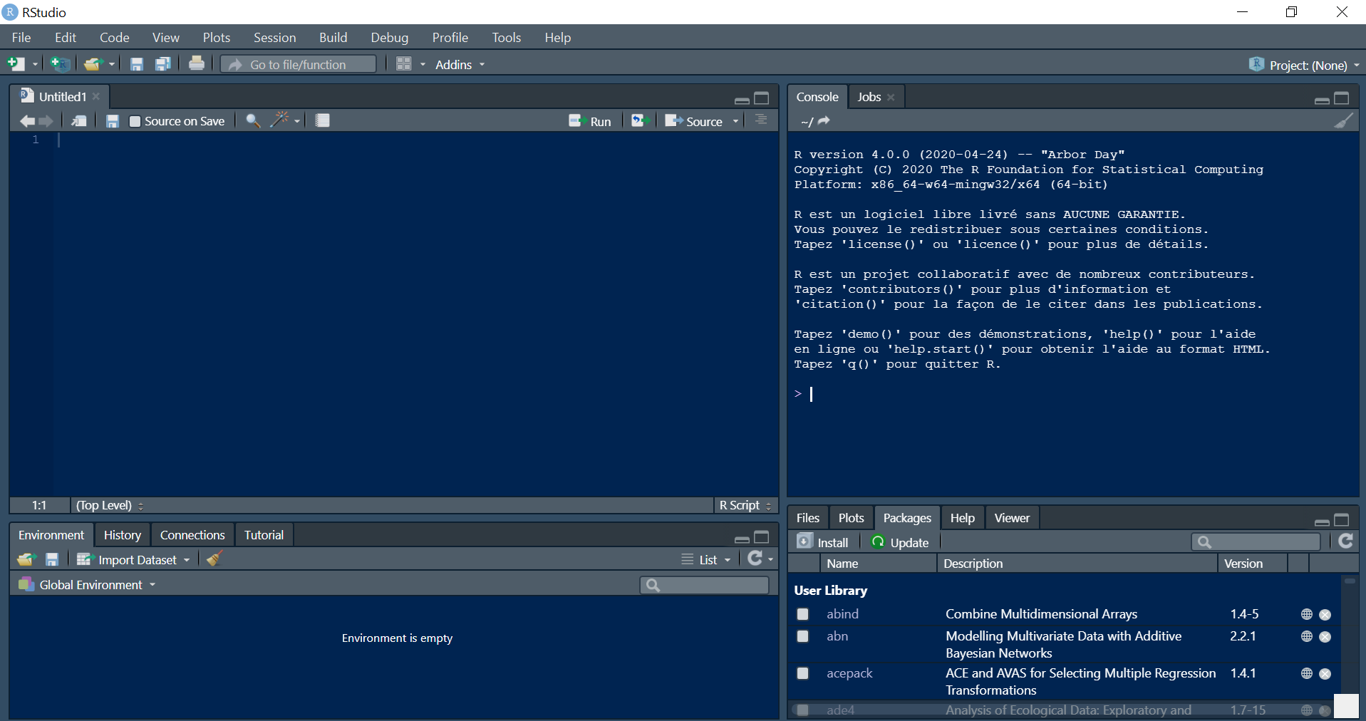 Débuter avec R et RStudio - ThinkR - Certification & Formation langage R