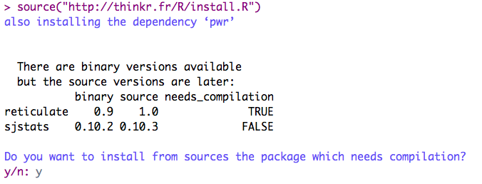 Procédures d'installation : R > 4.0.0 et RStudio - ThinkR ...