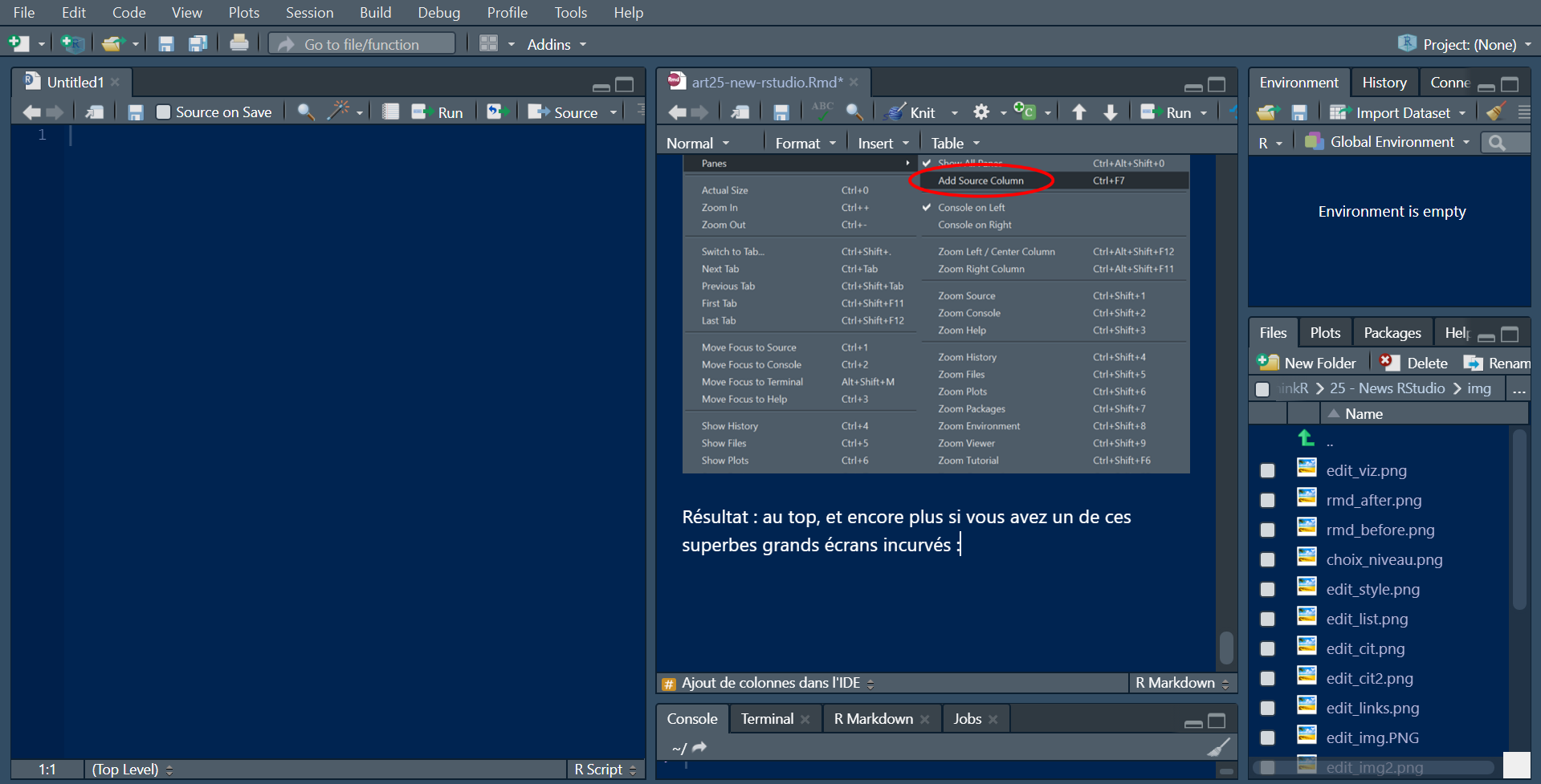 La nouvelle version RStudio 1.4 que l'on attendait tant - ThinkR ...
